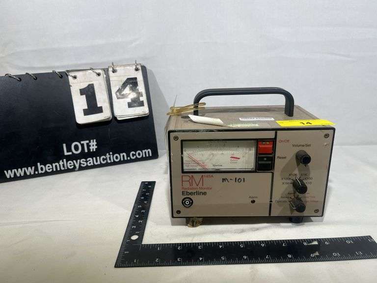 EBERLINE RM14SA RADIATION MONITOR - Bentley & Associates, LLC