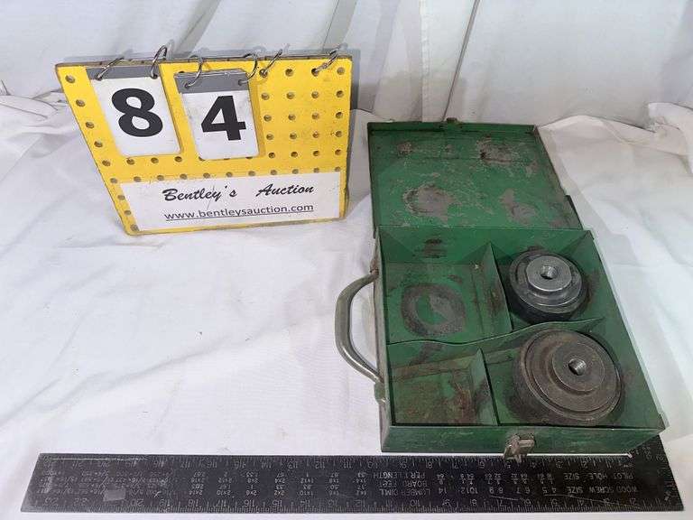 GREENLEE KNOCKOUT SET - MISSING PARTS - Bentley & Associates, LLC