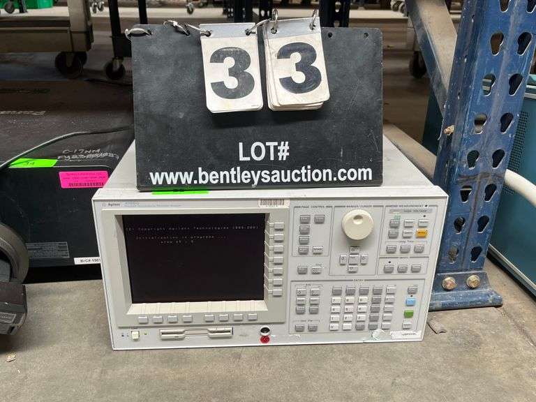 AGILENT 4156C PRECISION SEMICONDUCTOR PARAMETER ANALYZER - Bentley ...