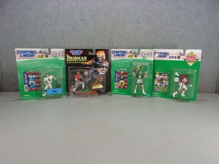 LOT: (4) SLU FOOTBALL EDDIE GEORGE, BRETT FAURE, MARK BRUNELL & SETH ...