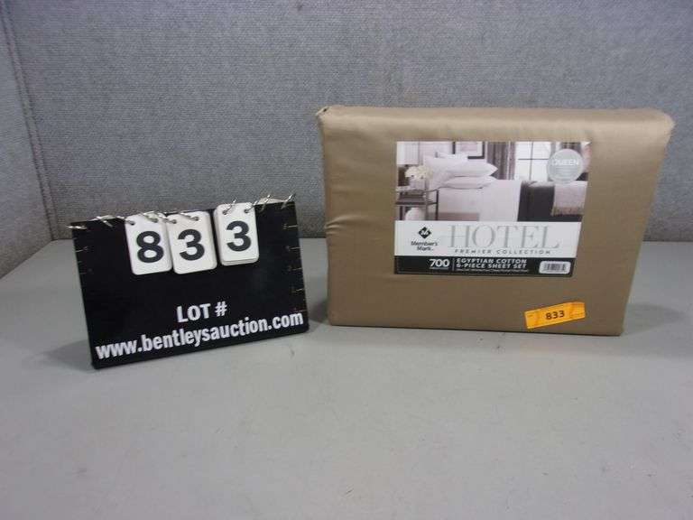 MEMBERS MARK HOTEL PREMIER COLLECTION - TAN, 6-PIECE SHEET SET ...