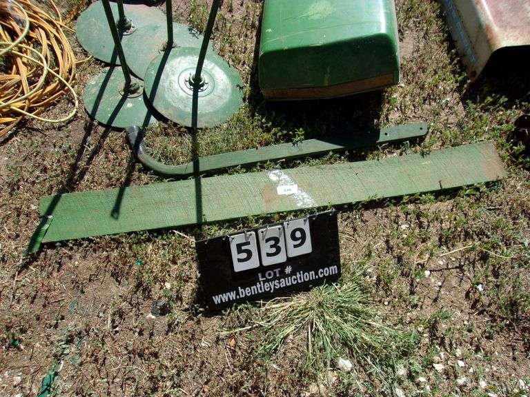 ANTIQUE JOHN DEERE WOODEN IMPLEMENT PARTS - Bentley & Associates, LLC