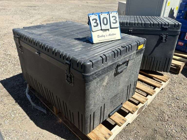 SHIPPING CONTAINER ON ROLLERS - Bentley & Associates, LLC