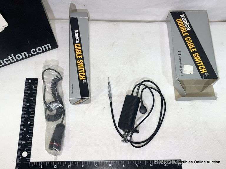 KONICA CABLE SWITCH & DOUBLE CABLE SWITCH - Bentley & Associates, LLC