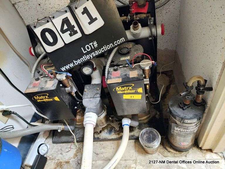 MATRIX MAXIMIZER VACUUM SYSTEM W/ DRNABU10 AMALGAM SEPARATER - Bentley ...