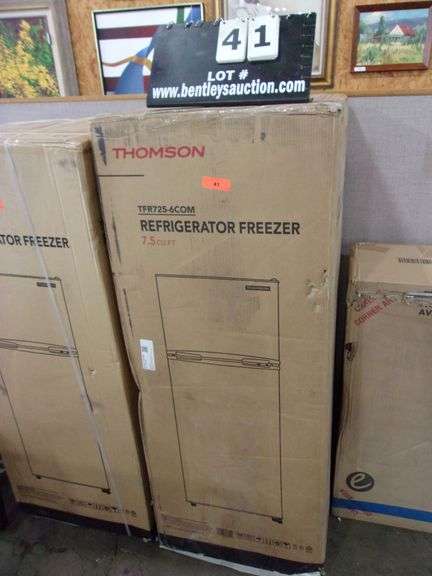 THOMSON 7.5 CU FT. REFRIGERATOR/FREEZER- MODEL #: TFR725-6COM - Bentley ...