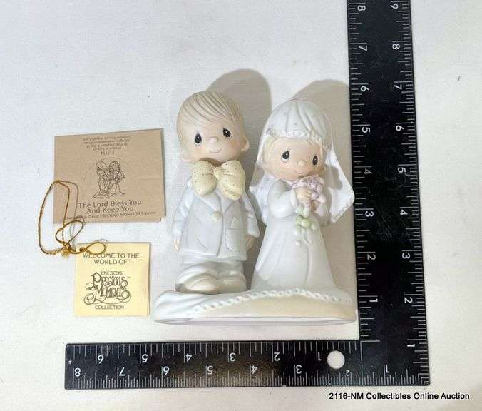 PRECIOUS MOMENTS FIGURINE, BRIDE & GROOM - Bentley & Associates, LLC