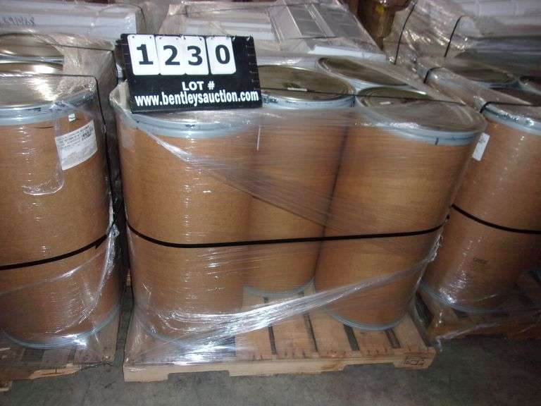 PALLET: 5 BARRELS DESICCANT TRI-ZORB MOISTURE ABSORBING MATERIAL ...