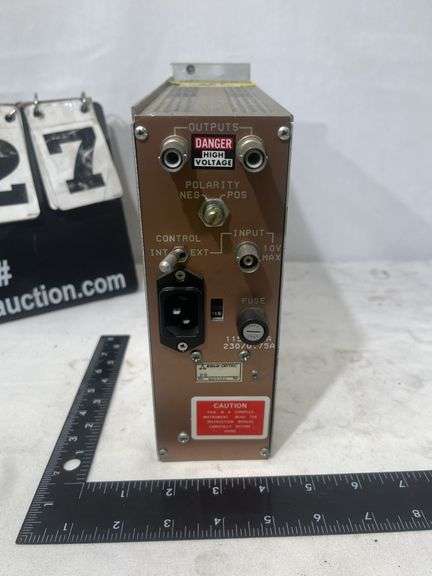 ORTEC-556 HIGH VOLTAGE POWER SUPPLY - Bentley & Associates, LLC