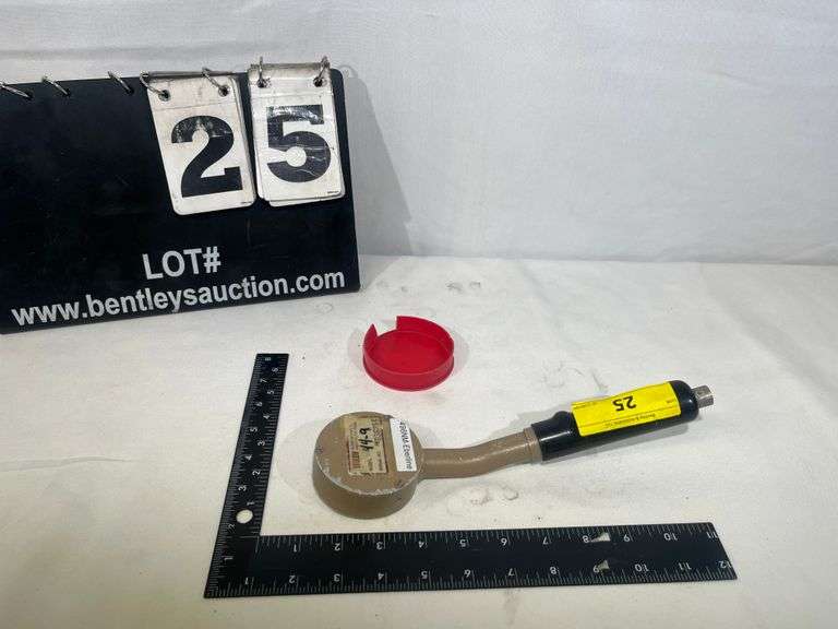 LUDLUM #44-9 S/N# PR036256 PANCAKE PROBE RADIATION DETECTOR - Bentley ...