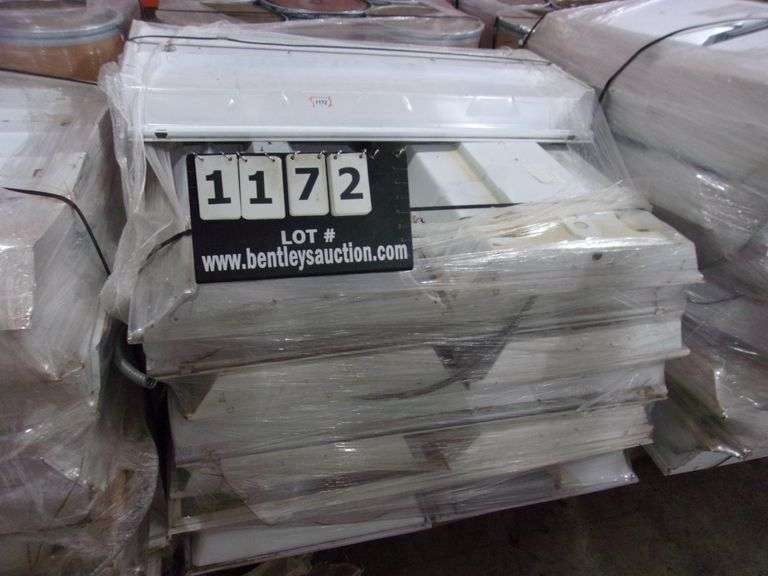 PALLET: FLUORESCENT DROP-IN LIGHT FIXTURES - 24" X 48" - Bentley ...