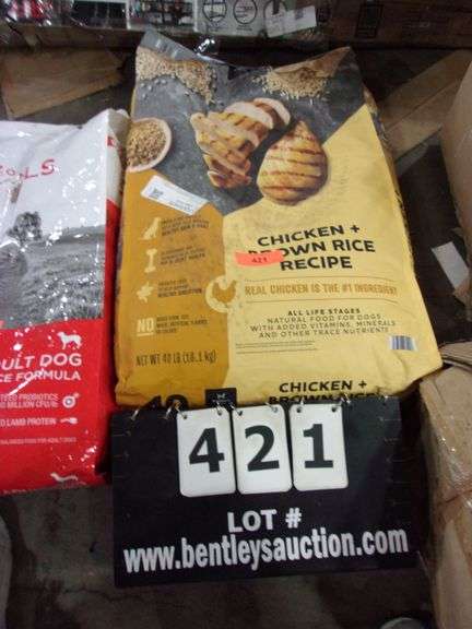 MEMBERS MARK CHICKEN & BROWN RICE RECIPE- 40 LBS. - Bentley ...