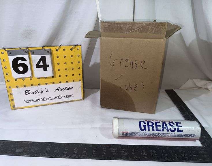 BOX: GREASE GUN TUBES - OPENED - Bentley & Associates, LLC