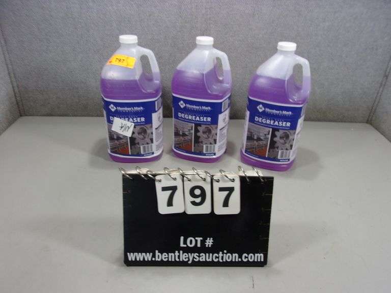 MEMBERS MARK ECOLAB COMMERCIAL HEAVY DUTY DEGREASER, 1 GALLON BOTTLES ...