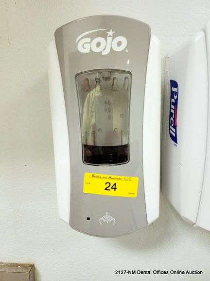 GOJO HAND SANITIZER DISPENSER - Bentley & Associates, LLC