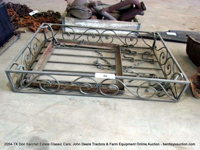 DECORATIVE WIRE METAL KITCHEN HANGING RACK - Bentley & Associates, LLC