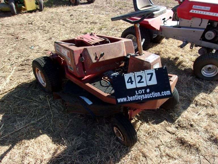 WIZARD 8 HP 30" LAWN TRACTOR, S/N MOM-105A28 - Bentley & Associates, LLC