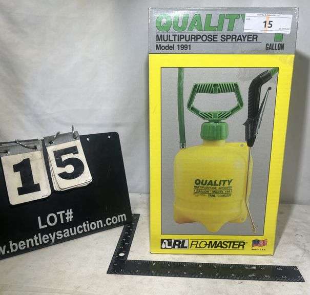 FLO-MASTER QUALITY MULTI-PURPOSE SPRAYER - 1 GALLON - Bentley ...