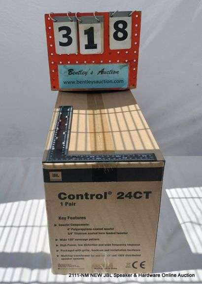 JBL CONTROL 24CT CEILING SPEAKER - Bentley & Associates, LLC