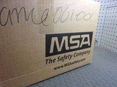 BOX: ASSORTED MSA SAFETY CO - V-GARD ACCESSORY SYSTEM/HARD HAT ADAPTERS ...