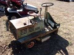 ANTIQUE RIDING LAWN TRACTOR W/ 40" MOWER DECK - Bentley & Associates, LLC