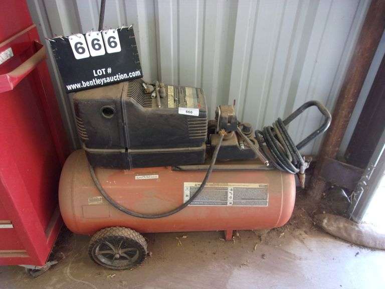CRAFTSMAN LARGE RED AIR COMPRESSOR MODEL 919.152921 - Bentley ...