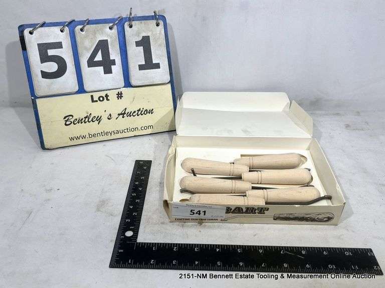 DEM-BART GUN STOCK CHECKERING TOOL KIT - Bentley & Associates, LLC