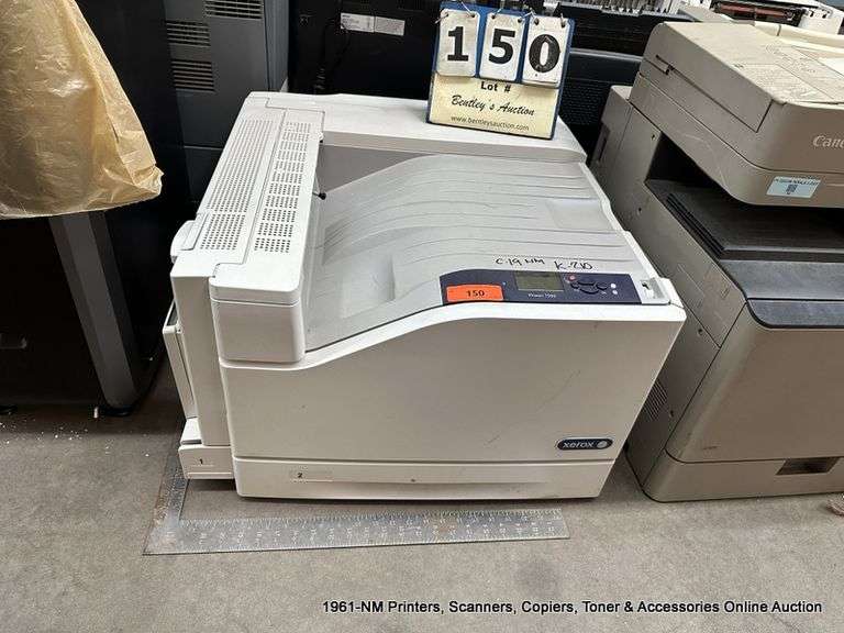 XEROX PHASER 7500 PRINTER - USED, AS IS - Bentley & Associates, LLC