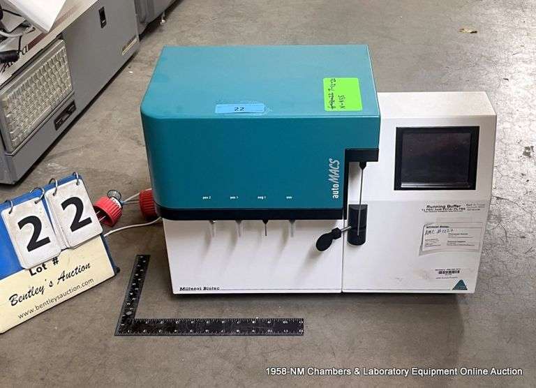 MILTENYI BIO TEC AUTO MACS CELL SEPERATOR - Bentley & Associates, LLC