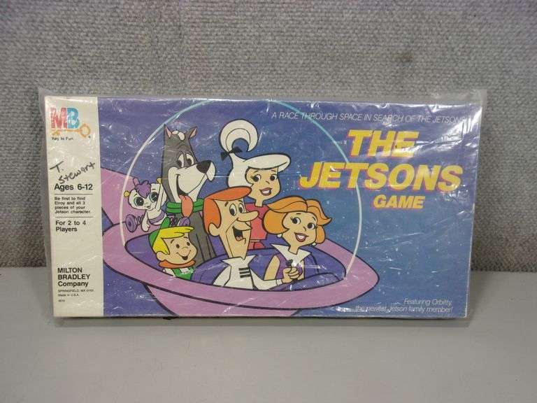 THE JETSON'S BOARD GAME BASED ON THE TV SHOW 1985 - MILTON BRADLEY ...