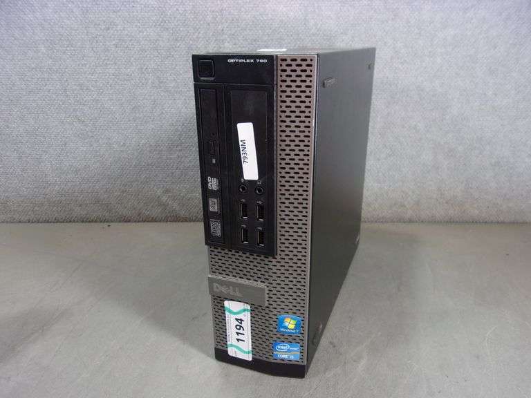 DELL OPTIPLEX 790, SERVICE TAG: 19YZMS1 - Bentley & Associates, LLC