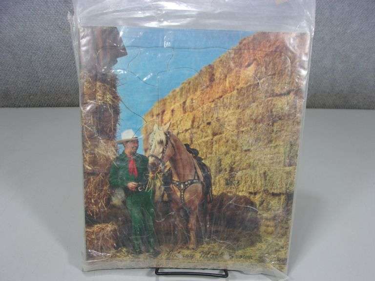 JOHNNY MACK BROWN WESTERN PUZZLE FROM POSSIBLY 1940'S - Bentley ...