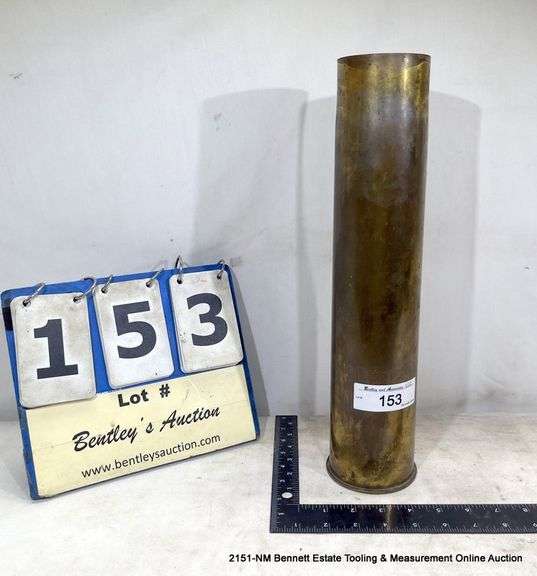 LARGE SHELL CASING - Bentley & Associates, LLC