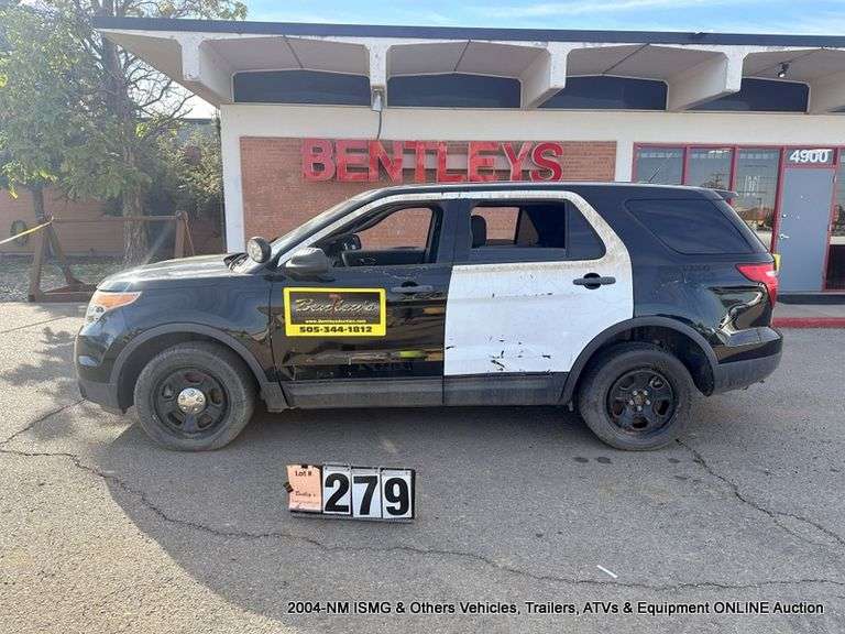 2015 FORD EXPLORER POLICE INTERCEPTOR AWD (SUV)/(MVP) ~ 104,631 MILES ...