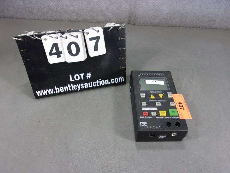 PROSTAT PRS-8D1 RESISTANCE SYSTEM METER - Bentley & Associates, LLC