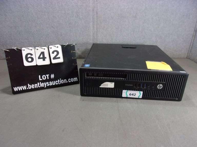 HP ELITE DESK INTEL CORE I5 MODEL: ELITE DESK 800 - Bentley ...