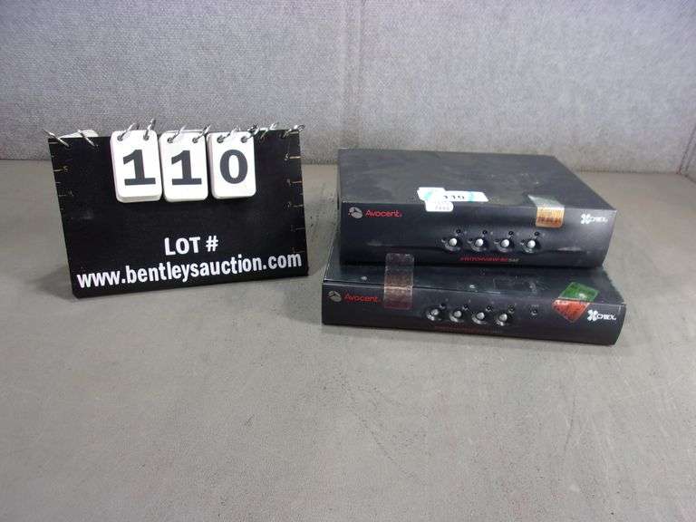 LOT: CYBEX AVOCENT SWITCHVIEW SC540/ SC4 VAD - Bentley & Associates, LLC