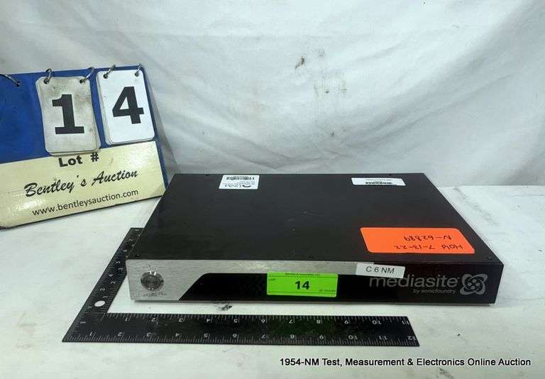 SONIC FOUNDRY MEDIASITE MSL-CSR-940 SWITCH - Bentley & Associates, LLC