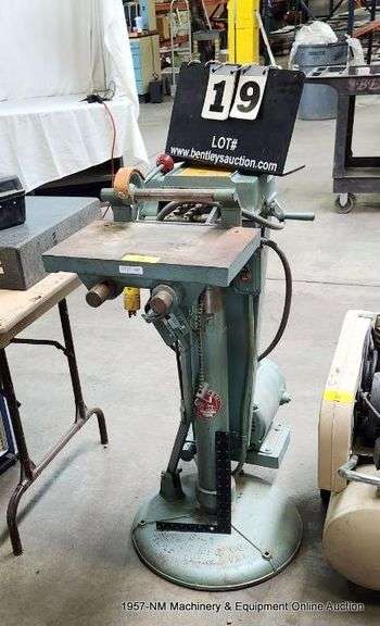 NEWTON POWER TOOLS B-7 2-SPINDLE HORIZONTAL BORING MACHINE, 115 VOLT ...