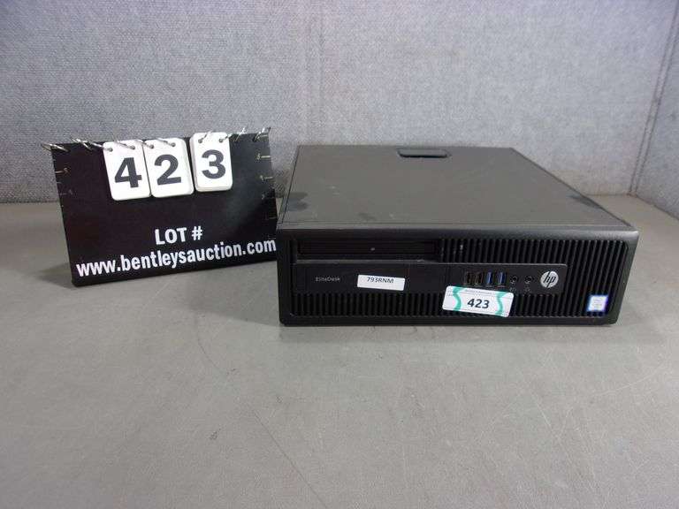 HP ELITE DESK INTEL CORE I5 MODEL: ELITE DESK 800 - Bentley ...