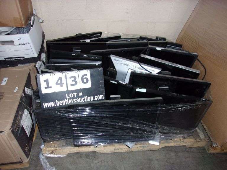 PALLET: COMPUTER MONITORS (25X MONEY) - Bentley & Associates, LLC