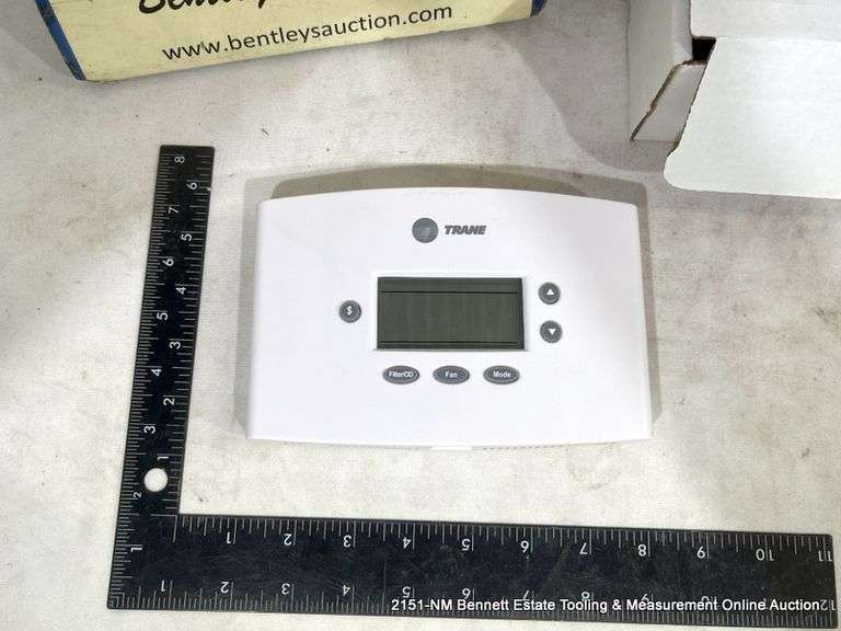TRANE TCONT800 TOUCH SCREEN PROGRAMMABLE THERMOSTAT - Bentley ...