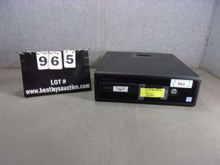 HP ELITE DESK I7 MIDEL: TPC-F079-SF - Bentley & Associates, LLC