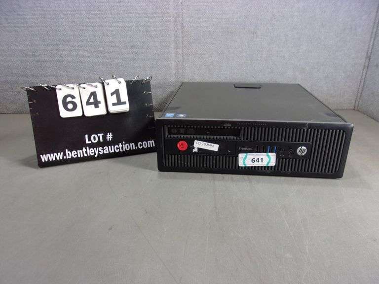 HP ELITE DESK INTEL CORE I5 MODEL: ELITE DESK 800 - Bentley ...
