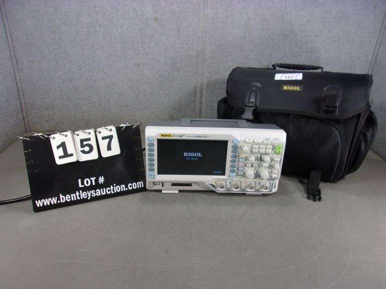 RIGOL OSCILLOSCOPE MODEL: D51104 W/ BLACK CARRIER BAG - Bentley ...