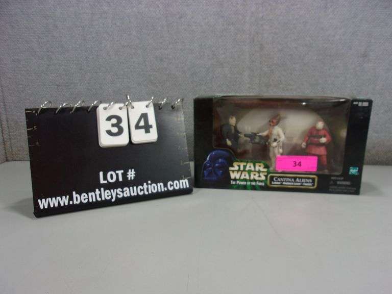 1998 HASBRO STAR WARS CANTINA ALIENS FIGURINES- LABRIA, NABRIN LEIDS ...