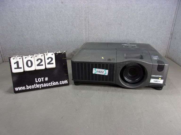 CHRISTIE PROJECTOR MODEL: LX400 - Bentley & Associates, LLC
