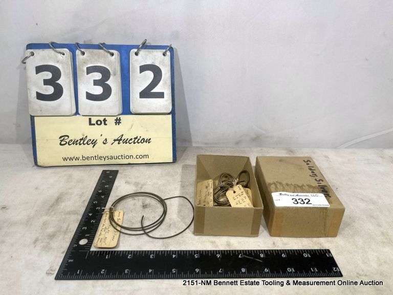 BOX: MISC SOLDER RINGS - Bentley & Associates, LLC