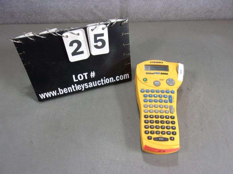 DYMO RHINO PRO 5000 LABELER - Bentley & Associates, LLC