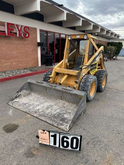 JOHN DEERE 675B BOBCAT SKID STEER, 6,893 HOURS W/ VOLVO EQUIP 74 ...